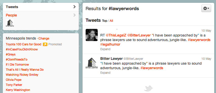 Spice Up Your Briefs with Subliminal Hashtagging | Big Legal Brain
